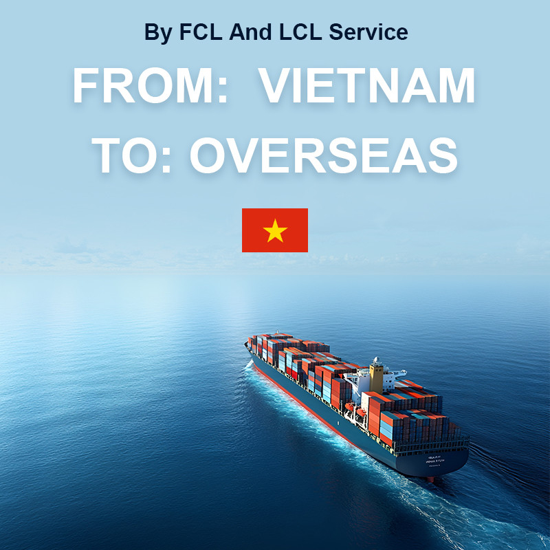 Shipping Ocean Freight From Vietnam To Oversea By FCL And LCL Service